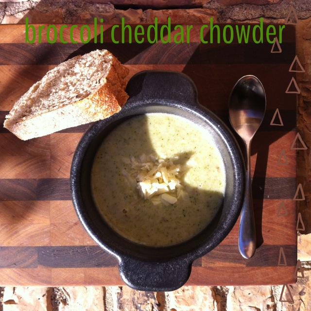 Eat This: broccoli cheddar chowder (ELR14) | kcreatives